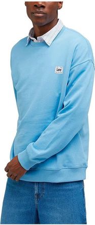 Lee Mens CORE Loose SWS Sweatshirt, PREP Blue, X-Large