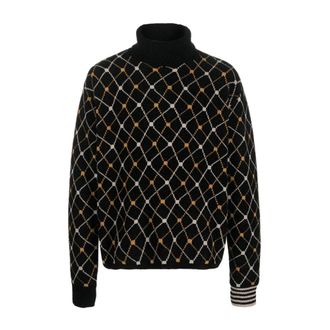 Random Identities Jaquard Roll Neck - - Knitwear - Herren - Mehrfarbig - S