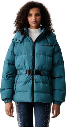Karl Lagerfeld Femme, Vestes, Bleu, Taille: 40 FR Veste matelass&eacute;e
