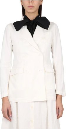 Aspesi Femme, Vestes, Beige, Taille: 36 FR Blazer Crois&eacute;