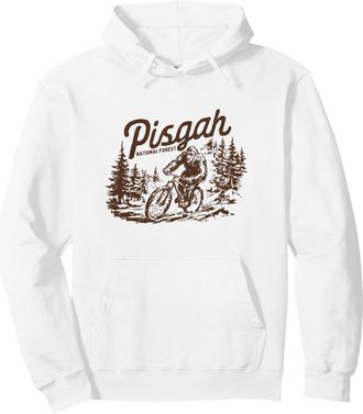 Giant Step Design Co. Pisgah National Forest Bigfoot Mountain Biking Sasquatch MTB Pullover Hoodie