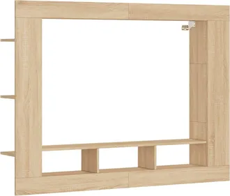 vidaXL Vidaxl - Mobile Porta Tv Rovere Sonoma 152x22x113cm In Legno Multistrato