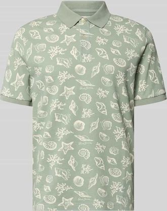 GANT Regular Fit Poloshirt mit Allover-Motiv-Print