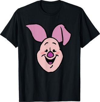Disney Winnie the Pooh Piglet Happy Big Face Costume T-Shirt