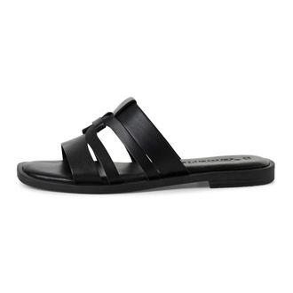 Tamaris Femme, Chaussures, Noir, Taille: 36 EU Mule en cuir