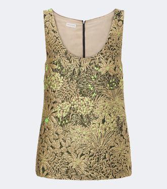 Dries Van Noten Top aus Jacquard