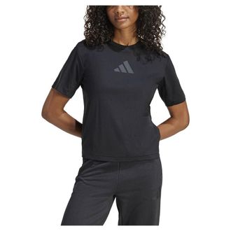 adidas Womens Z.N.E. T-Shirt Black M