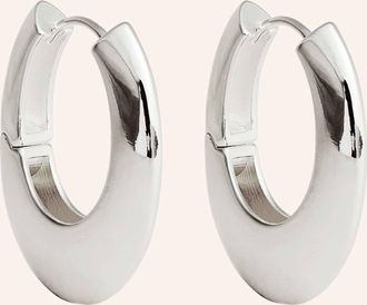 Pompidou Ohrhänger Medi Pebbles Hoops By Glambou silber
