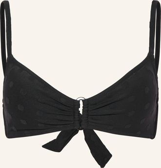 Watercult Watercult Bralette-Bikini-Top Modern Dots schwarz