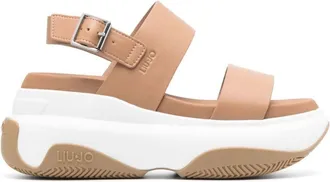Liu Jo Femme, Chaussures, Brun, Taille: 41 EU Sandales ouvertes June 06