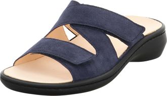 Think Think Camilla Damen chromfrei gegerbte nachhaltige Pantolette, Notte 8020, 41 EU