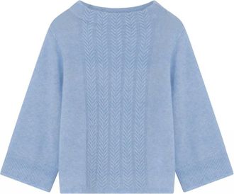 Gustav Femme, Pulls, Bleu, Taille: 40 FR Pulls &agrave; col rond