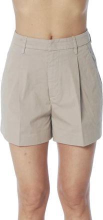 Dondup Femme, Shorts, Beige, Taille: 38 FR Bermuda Lori Loose
