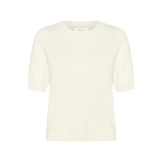 Part Two Femme, Pulls, Beige, Taille: 44 FR Pull Tricot Manches Courtes Tofu