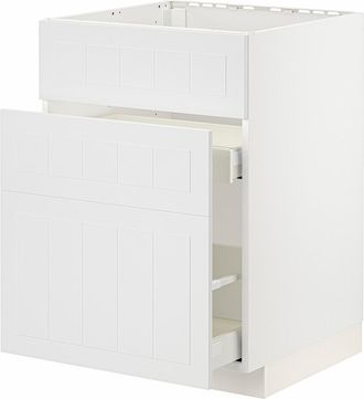 IKEA METOD / MAXIMERA Unterschr. f Spüle/3 Fronten/2Sch