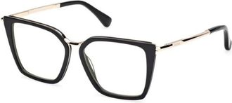 Max Mara Femme, Accessoires, Noir, Taille: 52 MM Mm5151-B 001 Eyeglasses