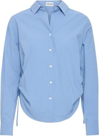 Ichi Ichi - Blouses & Chemises - Femme - Blouses et Chemises - Bleu - Taille: 40 FR