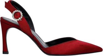 Rotate Rotate Birger Christensen, Femme, Chaussures, Rouge, Taille: 38 EU Escarpin &agrave; bride arri&egrave;re