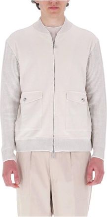 Eleventy Homme, Pulls, Beige, Taille: S Cardigan
