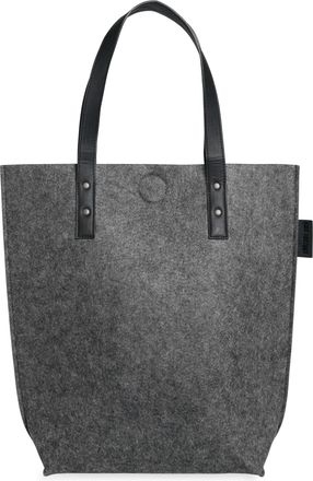 Knit Factory Gwen Handtasche - Stylische Shopper Tasche f&uuml;r Damen - aus Dicken Filz - 40x40 cm - Hochwertige Qualit&auml;t - Anthrazit