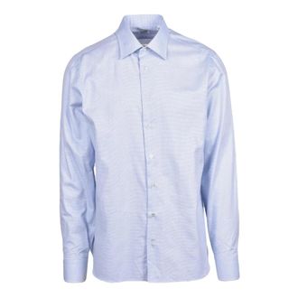 Borriello Chemise Habill&eacute;e - Homme - Chemises - Bleu - Taille: M