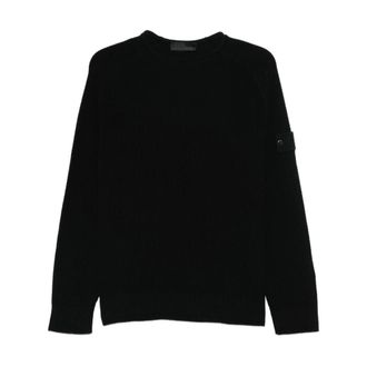 Stone Island Herren, Strickwaren, Schwarzk, SGr&ouml;&szlig;e