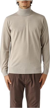 FILIPPO DE LAURENTIIS Homme, Pulls, Gris, Taille: XL Dv3Mlrm16R Pull Col Montant Tricot&eacute;