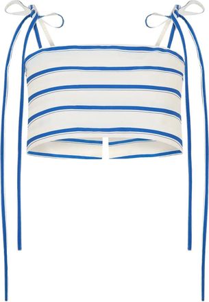 Rosie Assoulin haut Tie Easy - Blanc