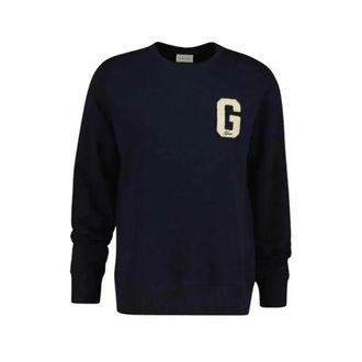 GANT Homme, Sweatshirts et sweats &agrave; capuche, Bleu, Taille: M G Badge Sweat C-Neck