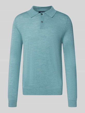 Christian Berg Regular Fit Poloshirt aus Woll-Mix