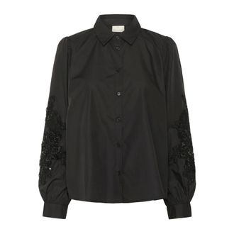 Kaffe Femme, Blouses et Chemises, Noir, Taille: 46 FR Chemises