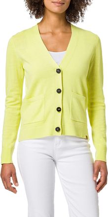 Camel Active Camel Active Womenswear Damen 3095445k69 Strickjacke, Lemon, M