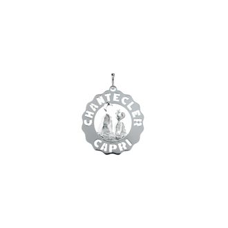 CHANTECLER Capri Silberanh&auml;nger - Faraglioni - - Accessories - Damen - Grau - ONE SIZE