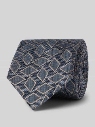 Willen Krawattenfabrik Krawatte aus Seide im Allover-Look (7,5 cm)
