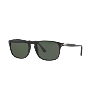 Persol Schwarz/Gr&uuml;ne Sonnenbrille - - Accessories - Herren - Schwarzk - 53 MM
