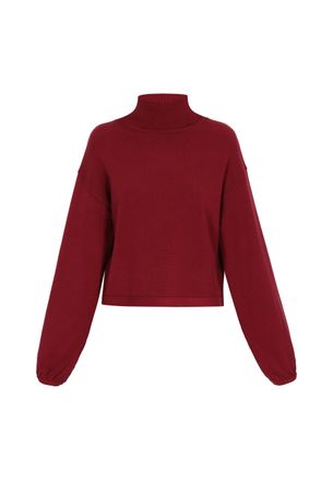 Dreimaster Dreimaster Pullover Frauen Burgund