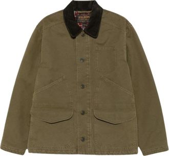 Filson Veste matelass&eacute;e en toile - Homme - Vestes - Vert - Taille: L