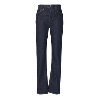A Gold E Vintage High-Waist Straight-Leg Jeans - - Jeans - Damen - Blau - W27