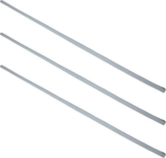 BESPORTBLE VICASKY 3 St&uuml;ck Bettl&uuml;ckenf&uuml;ller aus Grauem Mikrofaserstoff Einfache Installation Multifunktionaler Matratzen Wandspaltf&uuml;ller f&uuml;r Kopfteil Verhindert 