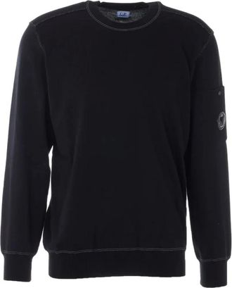 C.P. Company C.p. Company, Homme, Sweatshirts et sweats &agrave; capuche, Noir, Taille: XL SweaT-shirt avec poche sur la manche