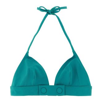 Eres Eres, Femme, Maillots de bain, Vert, Taille: 42 FR Bord Triangle Bikini Top
