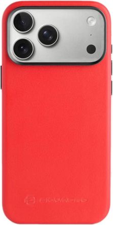 Piquadro Leder MagSafe Handyh&uuml;lle f&uuml;r iPhone 18 Pro Max 6-9 Zoll - - Accessories - unisex - Orange - ONE SIZE