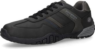 Dockers by Gerli Herren Sneakers Sneaker Soft-Insock Gelsohle 54BN003-650-120 schwarz/grau, Schuhgr&ouml;&szlig;e:45 EU