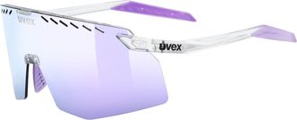 Uvex pace stage - Sportbrille f&uuml;r Damen und Herren - 100% UVA-, B, C Schutz - beschlagfrei - black matt/mir.silver - one size