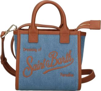 MC2 Saint Barth Femme, Sacs, Bleu, Taille: ONE Size Tote Bag