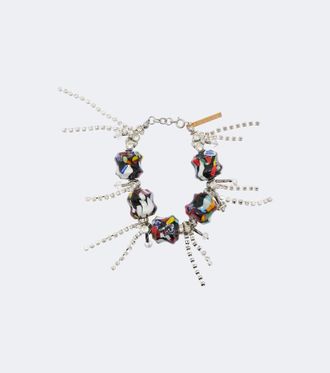 Dries Van Noten Bracelet en perles &agrave; ornements