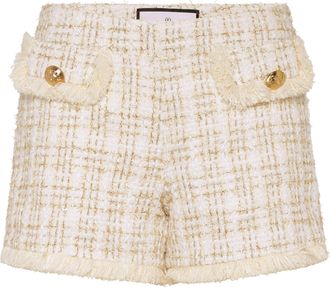 Philipp Plein Tweed Hot Pants