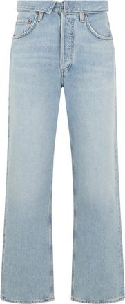 A Gold E Femme, Jeans, Bleu, Taille: W27 Jeans droits