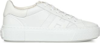 Hogan Femme, Chaussures, Blanc, Taille: 36 1/2 EU H705 Baskets
