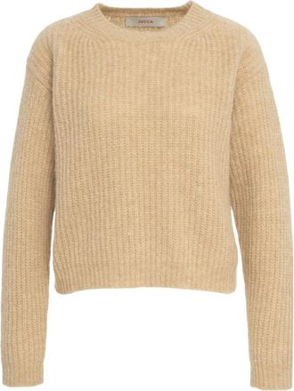 Jucca Femme, Pulls, Beige, Taille: 38 FR Tricots